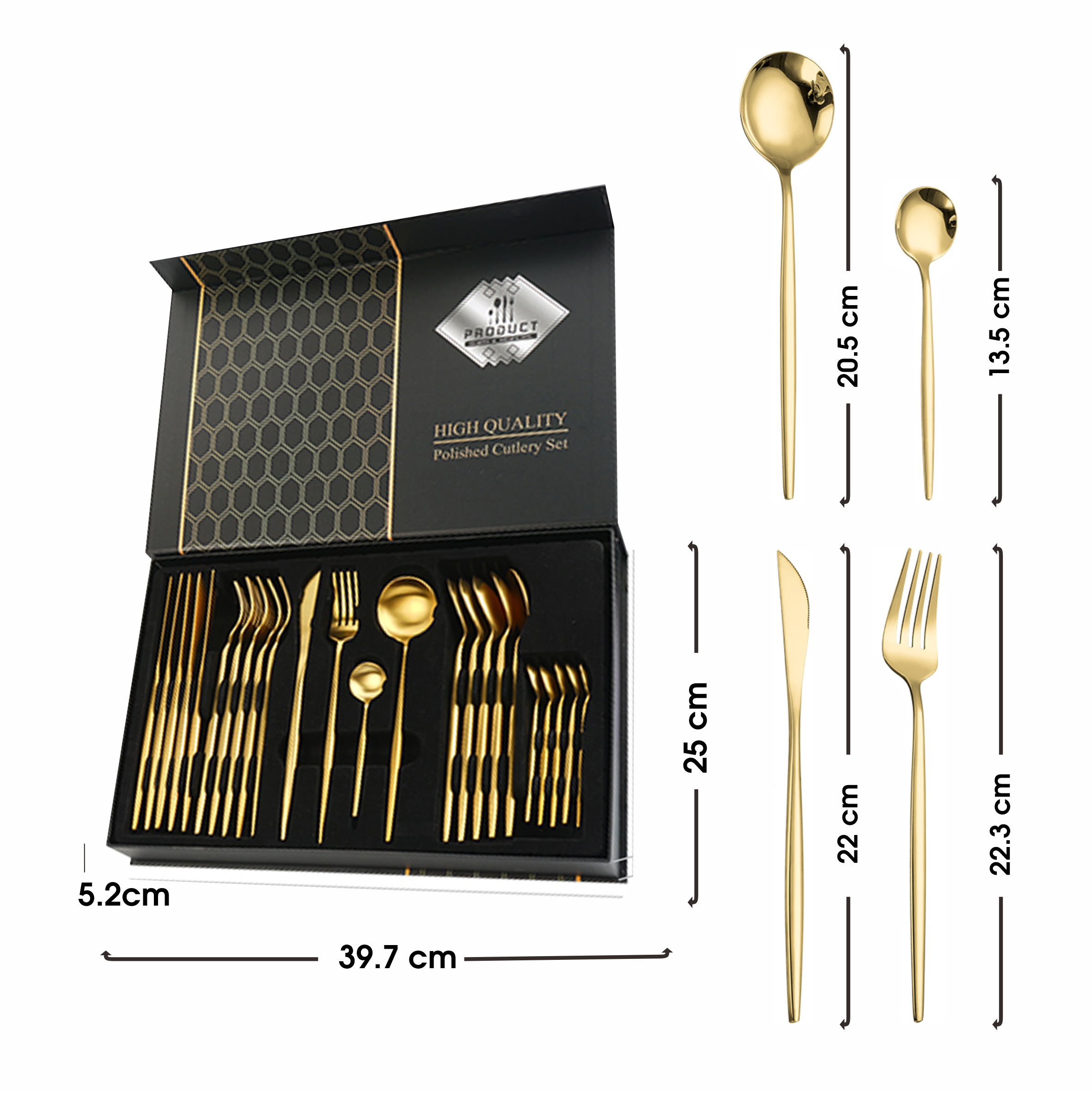 24 Pcs Korean Cutlery Set – Muro Home