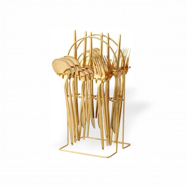 24 Pcs Korean Cutlery Set With Hanger – Muro Home